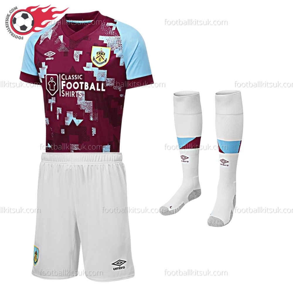 Burnley Home Kids 22/23 | Football Kits Uk | Hot Deal
