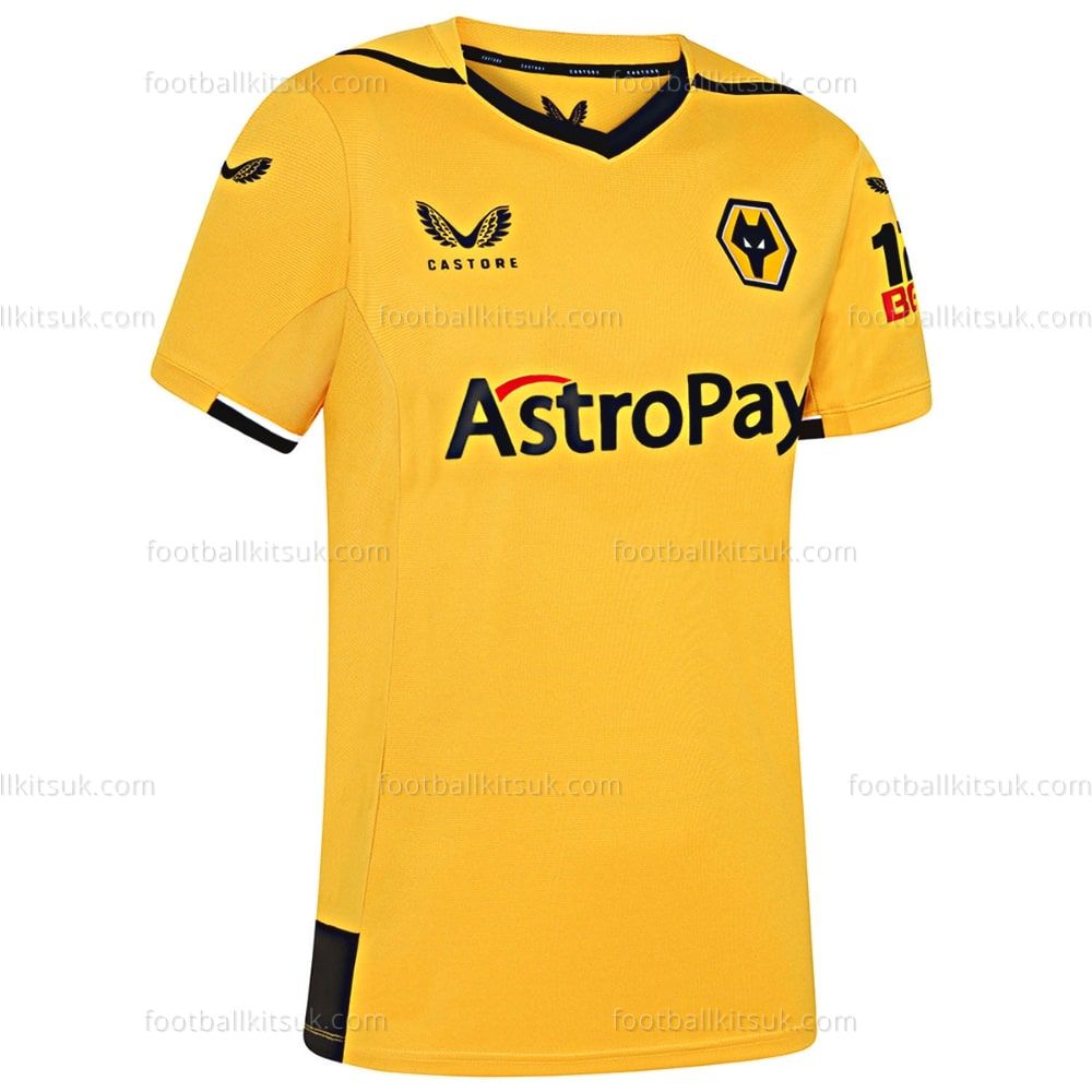 Wolves Goalkeeper Home 22/23 | Football Kits Uk | Best Deal